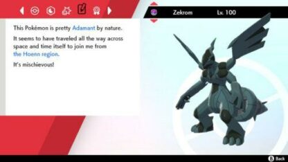 Shiny 6IV Kyurem, Reshiram and Zekrom with Master balls Tao Trio Legendary Bundle for Pokemon ...