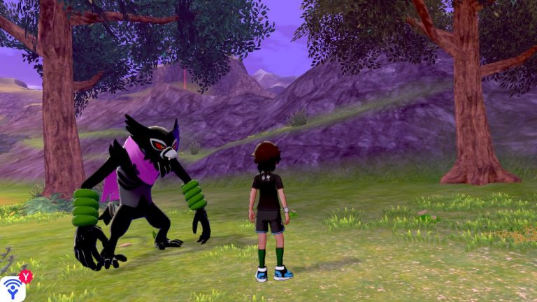 6IV Zarude in Dada form with pink scarf cape holding Master Ball for ...