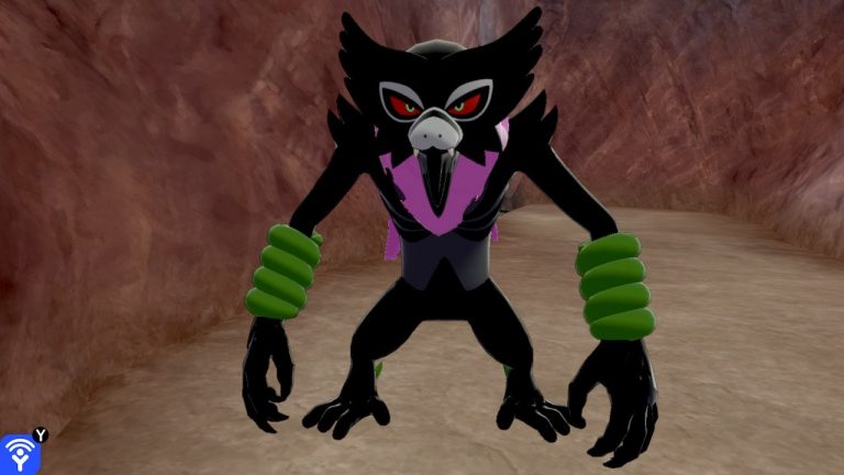 6IV Zarude in Dada form with pink scarf cape holding Master Ball for ...