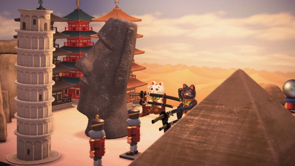 Gulliver Items + Statues + Status of Liberty + Tower of Pisa + Pyramid ...