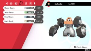 Shiny Meltan, Shiny Melmetal, and Gigantamax Gmax Melmetal Pokemon ...