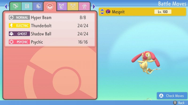 Shiny 6IV Lake Guardians Trio Three lakes of Sinnoh: Uxie, Mesprit, and ...