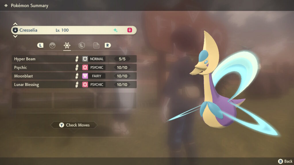 Shiny 6IV Cresselia Legendary Pokemon for Sword, Shield, Brilliant ...