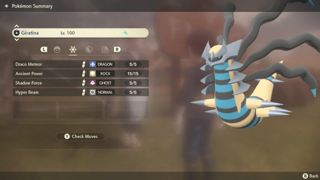 Shiny 6IV Giratina in both forms - Altered and Origin forms Legendary ...