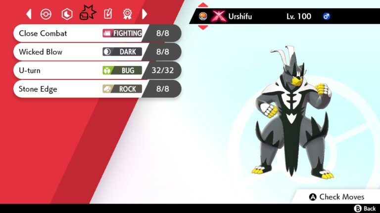 Non-Shiny 6IV Gigantamax Gmax Urshifu Single Strike (Dark) and Urshifu ...