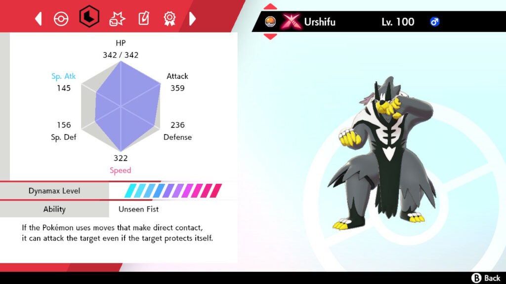 Non-Shiny 6IV Gigantamax Gmax Urshifu Single Strike (Dark) and Urshifu ...