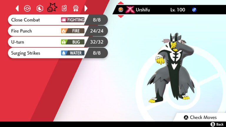 Non-Shiny 6IV Gigantamax Gmax Urshifu Single Strike (Dark) and Urshifu ...