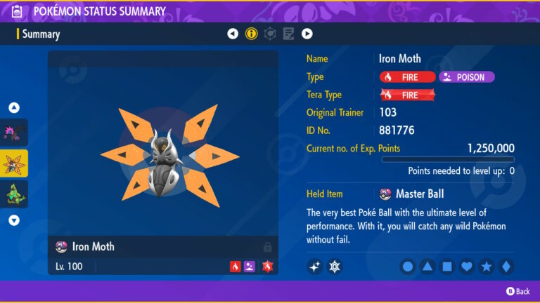 14 x Shiny 6IV Past and Future Paradox Pokemon with Master Balls Bundle ...