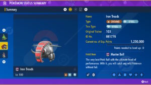 14 x Shiny 6IV Past and Future Paradox Pokemon with Master Balls Bundle ...