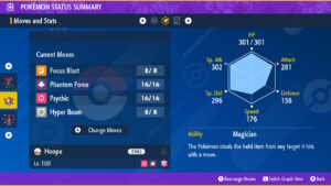 6IV Hoopa in both confined and unbound forms and Meloetta Bundle for Pokemon Scarlet and Violet ...