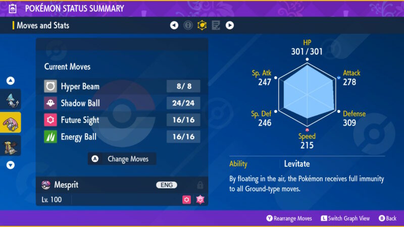 Shiny 6IV Lake Guardians Trio Three lakes of Sinnoh: Uxie, Mesprit, and ...