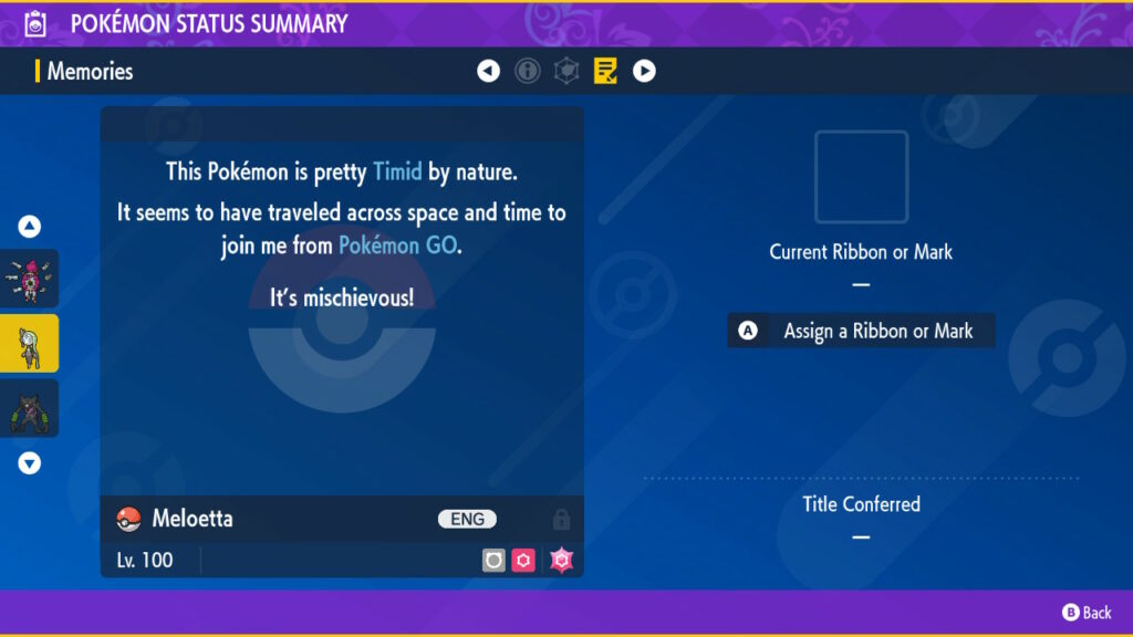 6IV Hoopa in both confined and unbound forms and Meloetta Bundle for Pokemon Scarlet and Violet ...