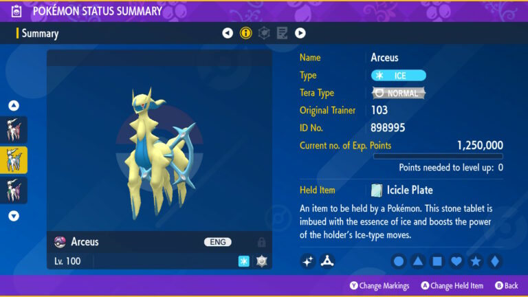 Shiny 6IV Max Stats Arceus in all forms Bundle for Pokemon Brilliant ...