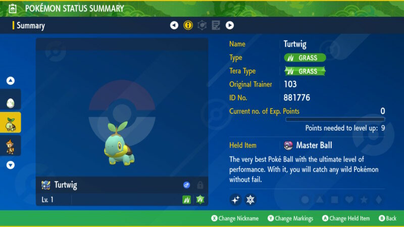6IV Ultra Square Shiny Sinnoh Starters Bundle Pokemon for Brilliant ...