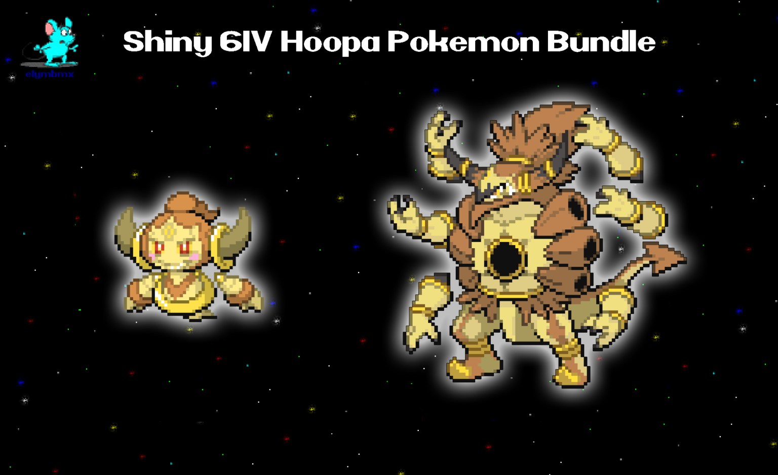 Shiny 6IV Hoopa in both confined and unbound forms with Master Balls ...
